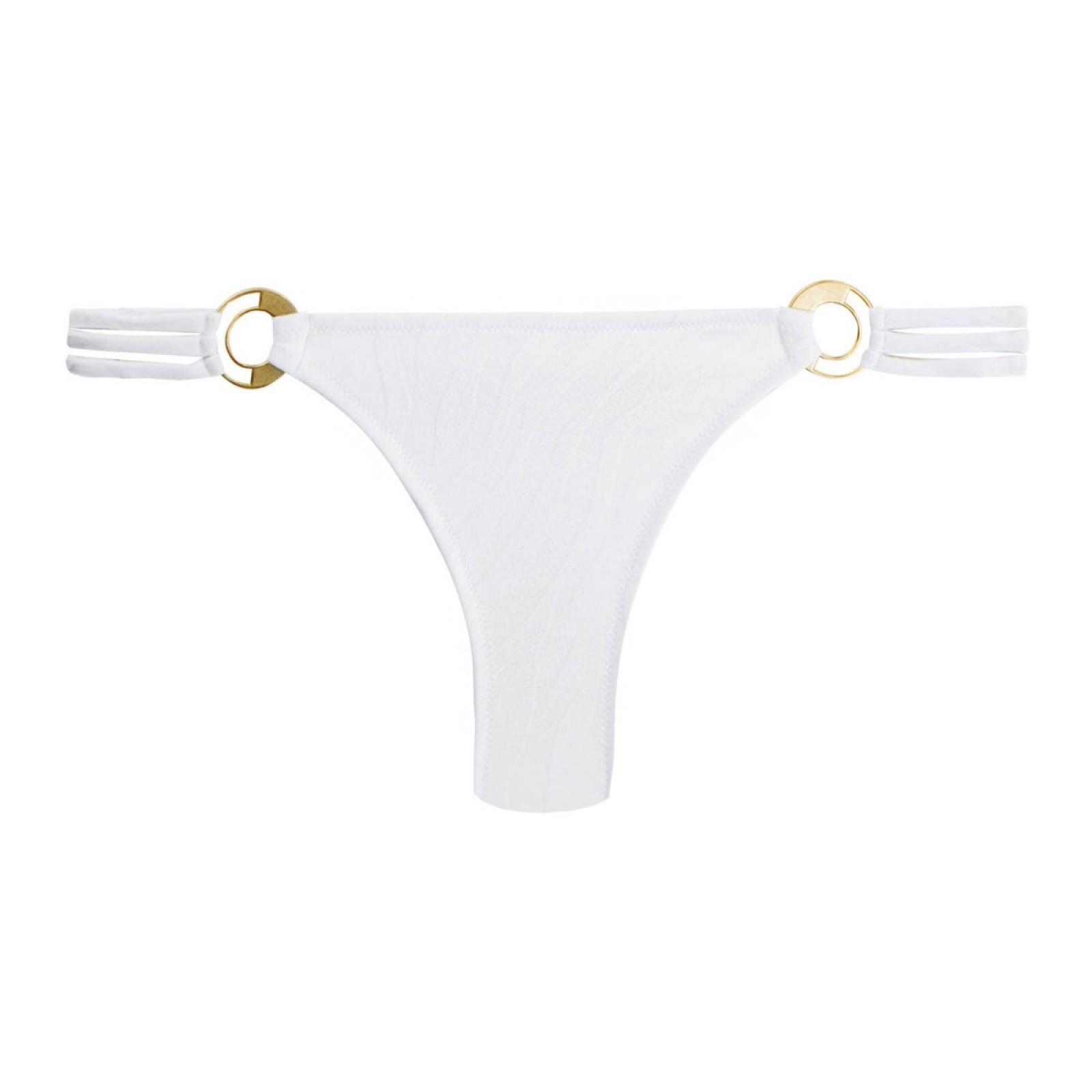 Aubade Bas de Maillot Bain Slip Minicoeur Coconut Sand Effetdesoi
