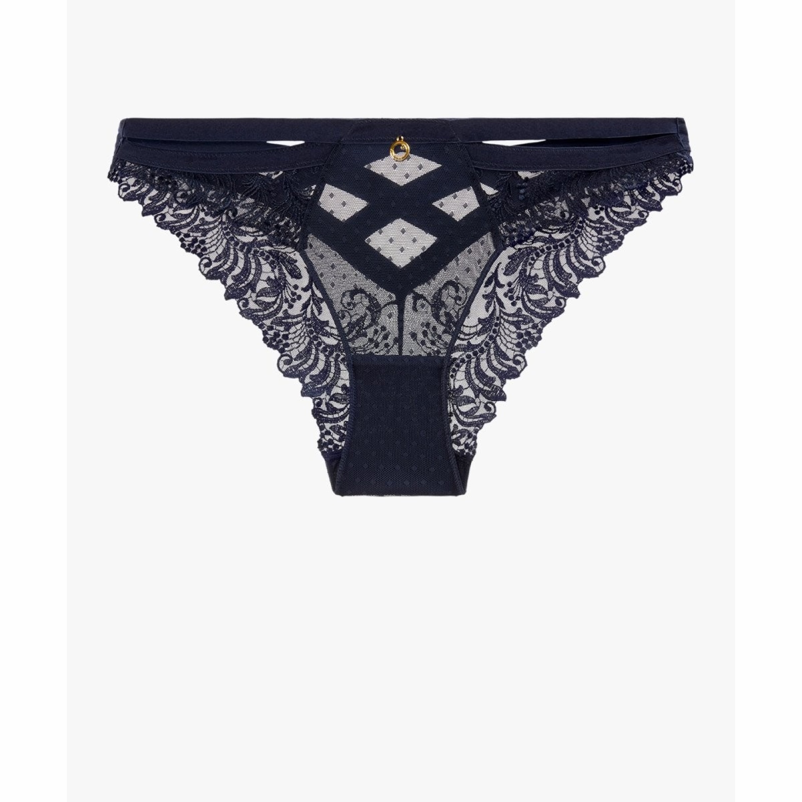 Aubade Femme Passion Slip Mini-Coeur Crépuscule Effetdesoi