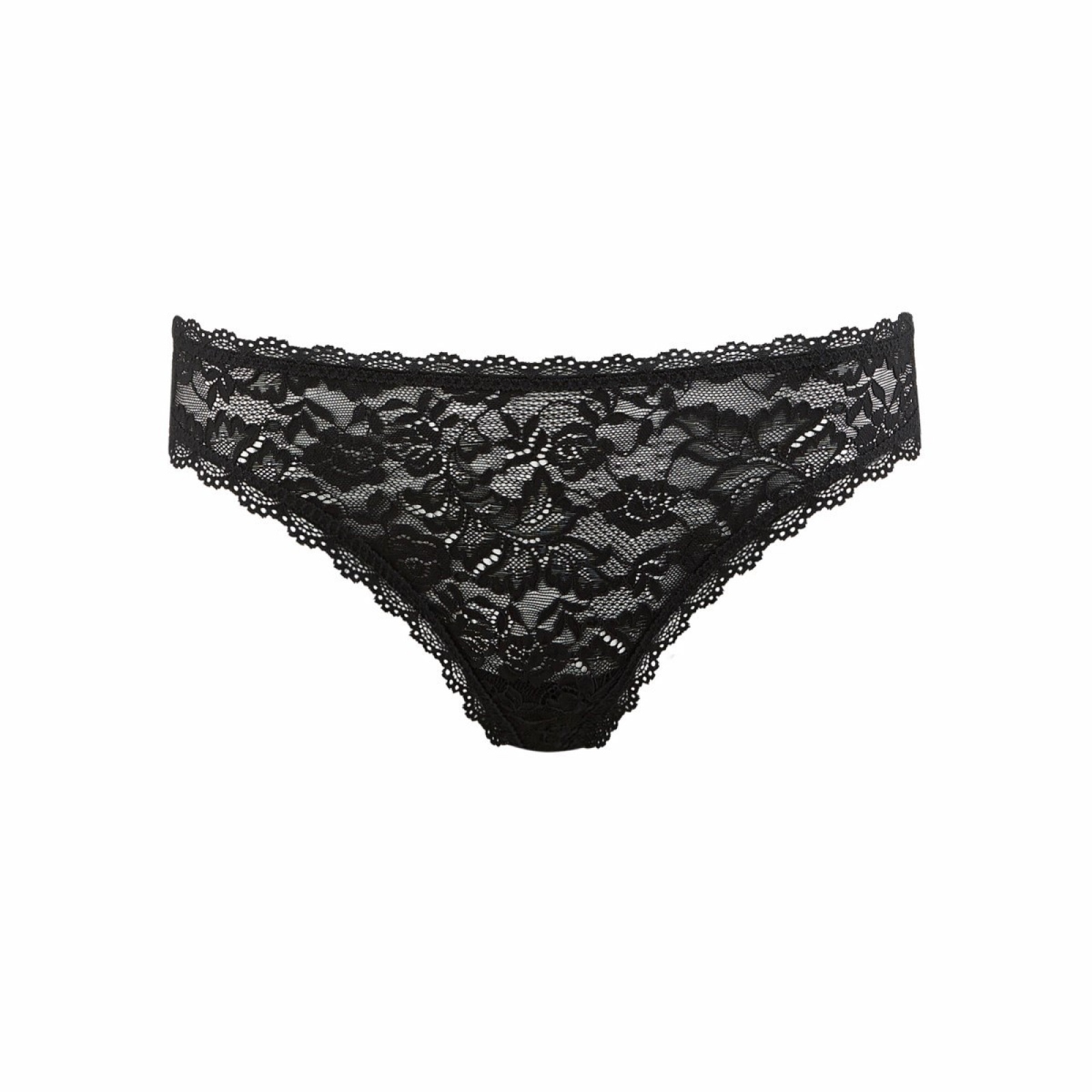 Aubade Rosessence Slip Italien Noir Effetdesoi