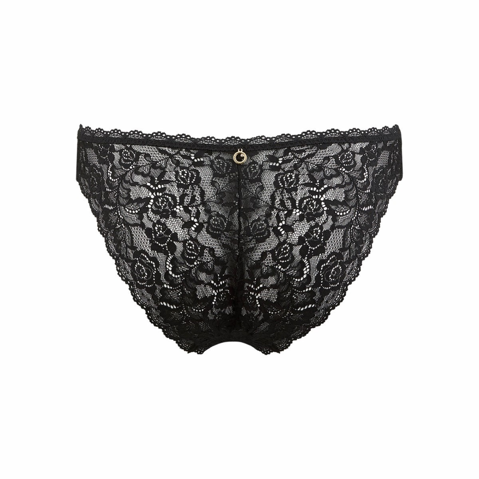 Aubade Rosessence Slip Italien Noir Effetdesoi