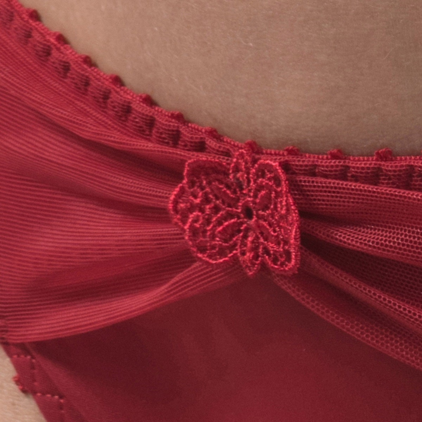 Aubade Slip Italien Aubade à l'Amour Rouge Darling Effetdesoi