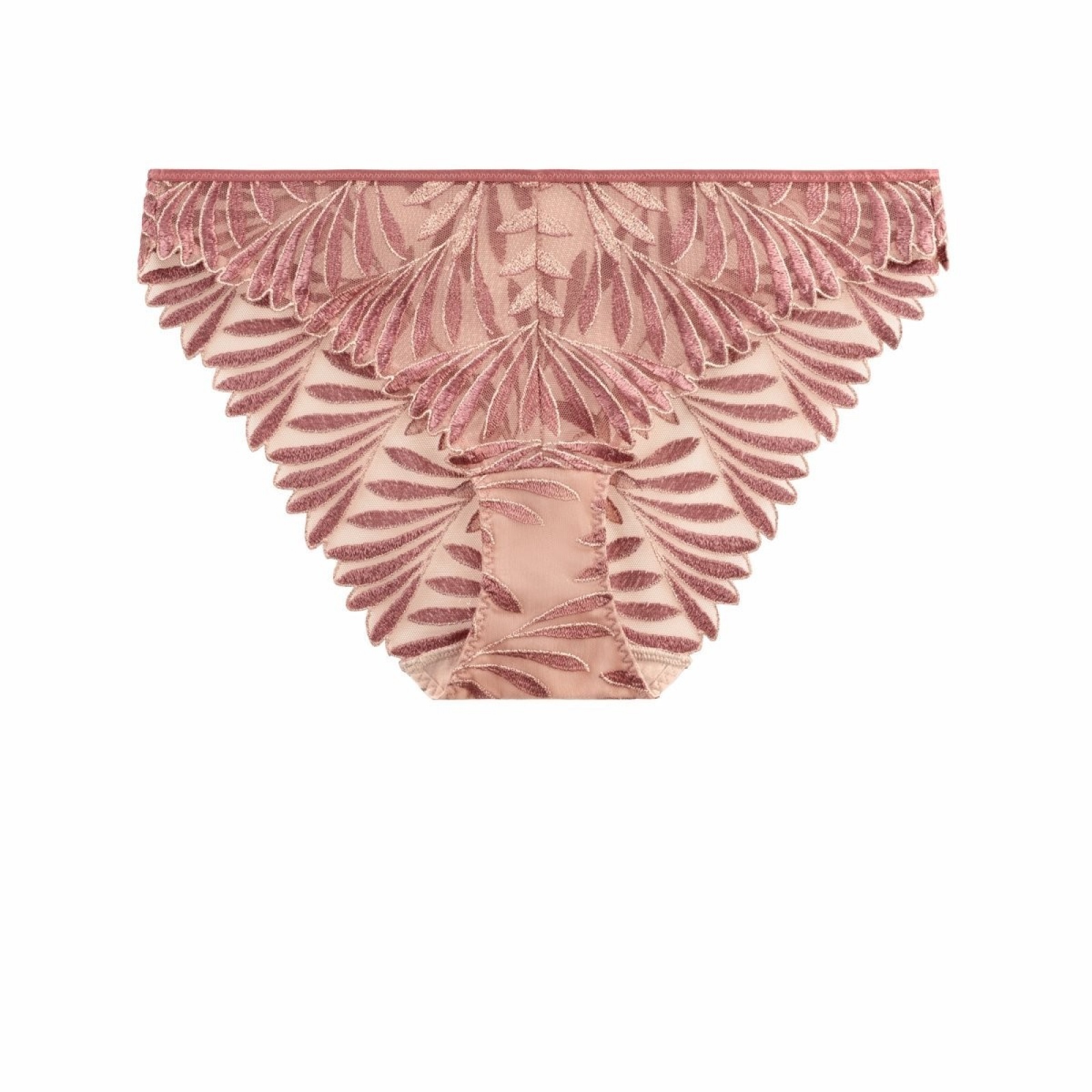 Aubade Slip Italien Sensory Illusion Silk Rose Effetdesoi
