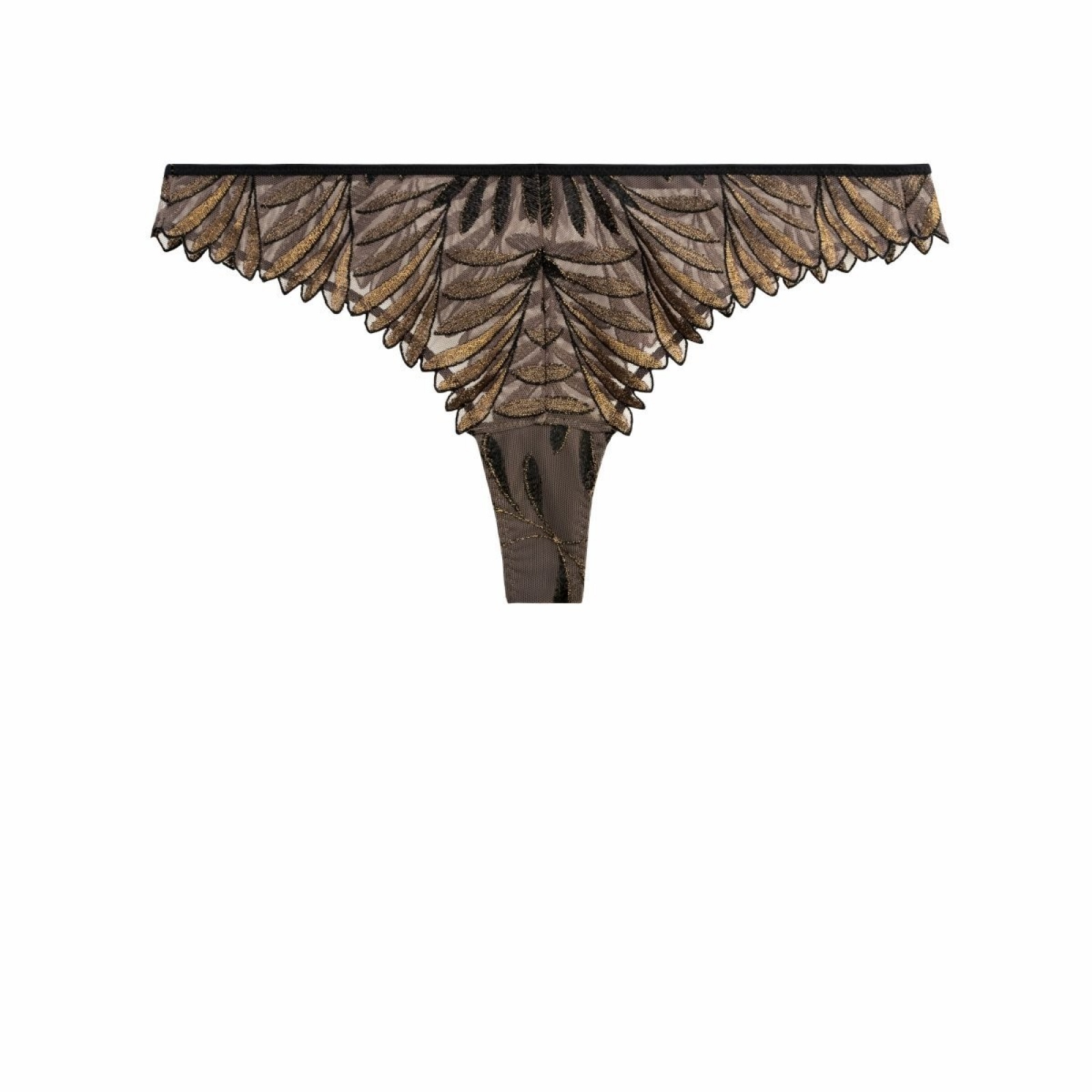 Aubade Tanga Sensory Illusion Golden Leaves Effetdesoi