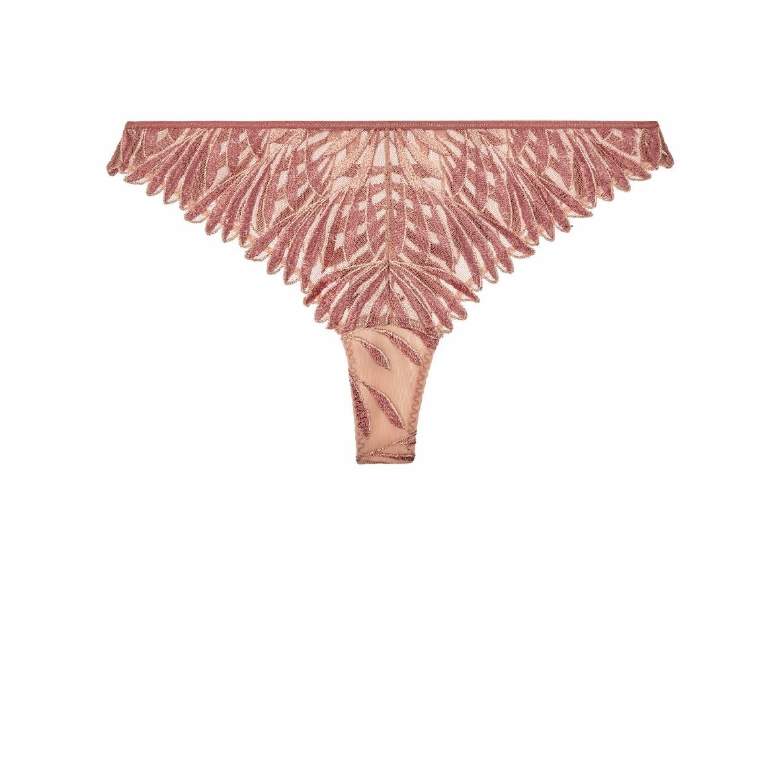 Aubade Tanga Sensory Illusion Silk Rose Effetdesoi