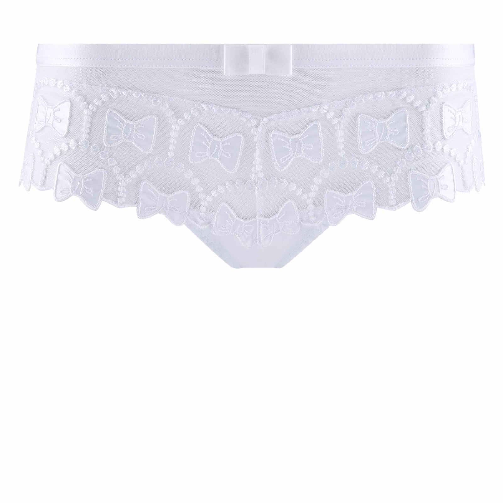 Aubade The Bow Collection Shorty Blanc Effetdesoi