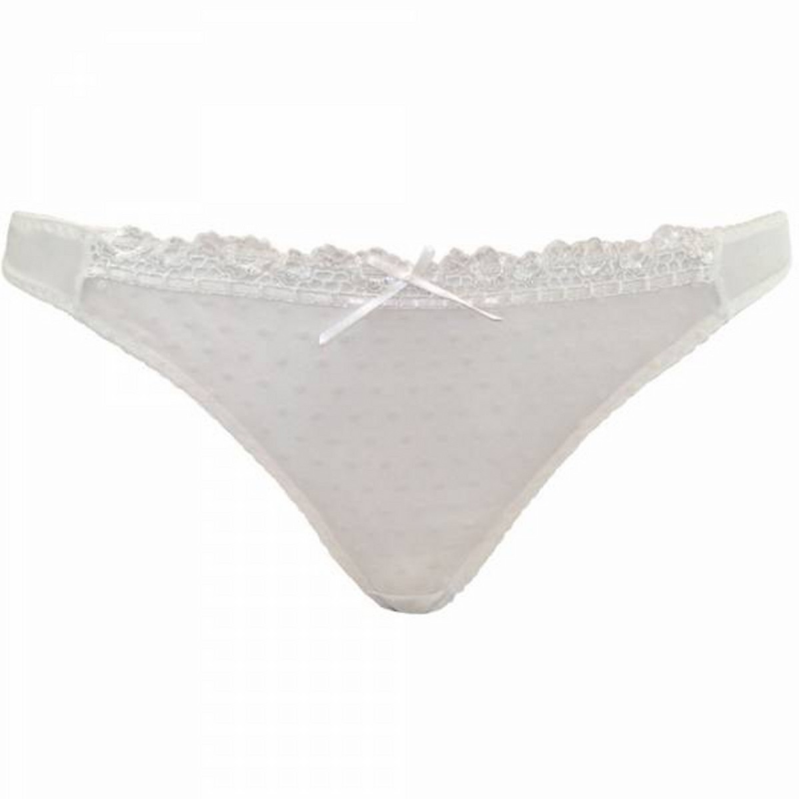 CURVY KATE Princess String Blanc Effetdesoi