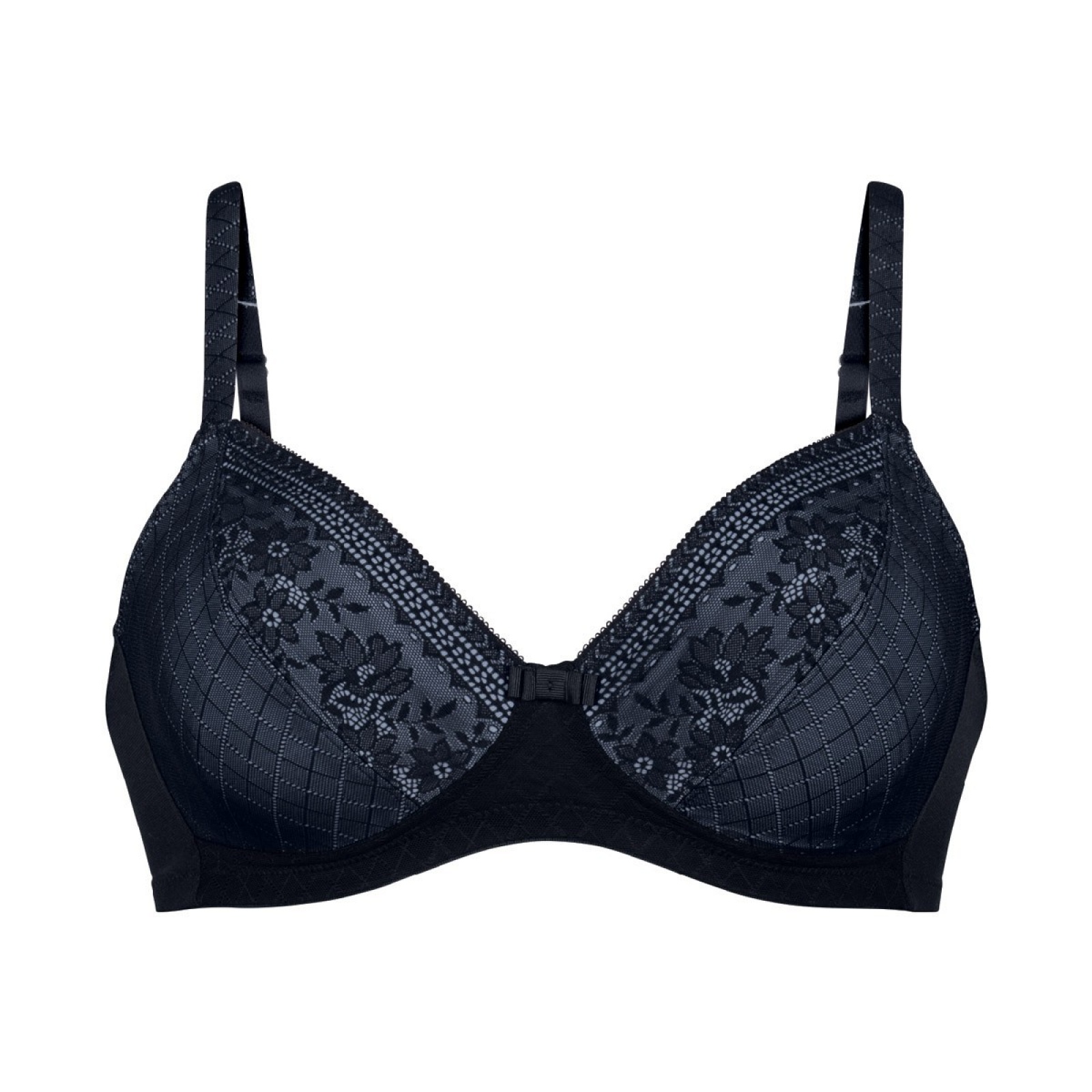 Soutien-Gorge sans armatures Rosa Faia Rosemary Noir Effetdesoi