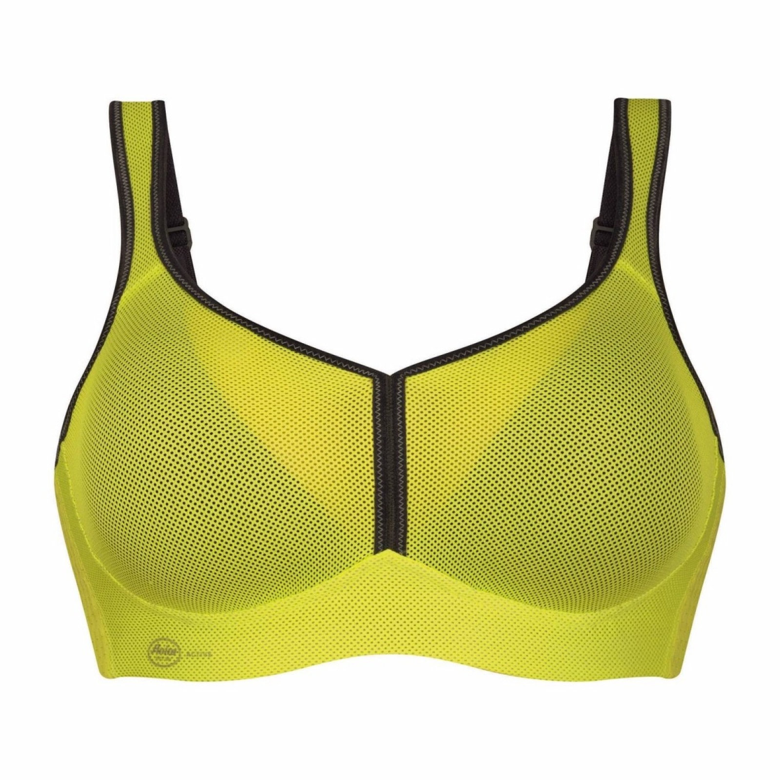 Soutien Gorge Sport Anita Active Air Control Deltapad Jaune Anthracite
