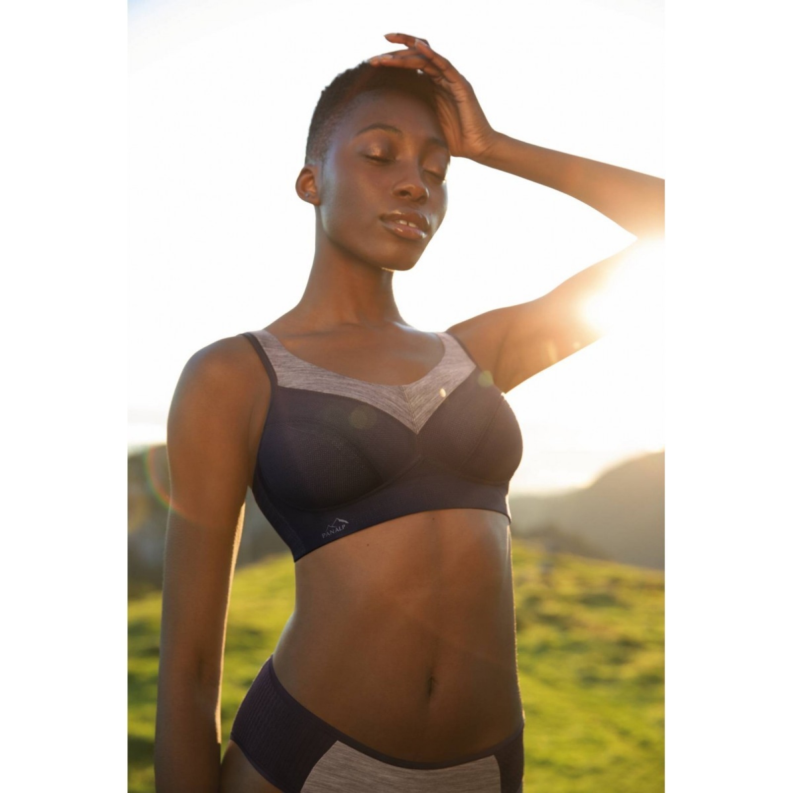 Soutien Gorge Sport Anita Active En Mérinos Anthracite Effetdesoi