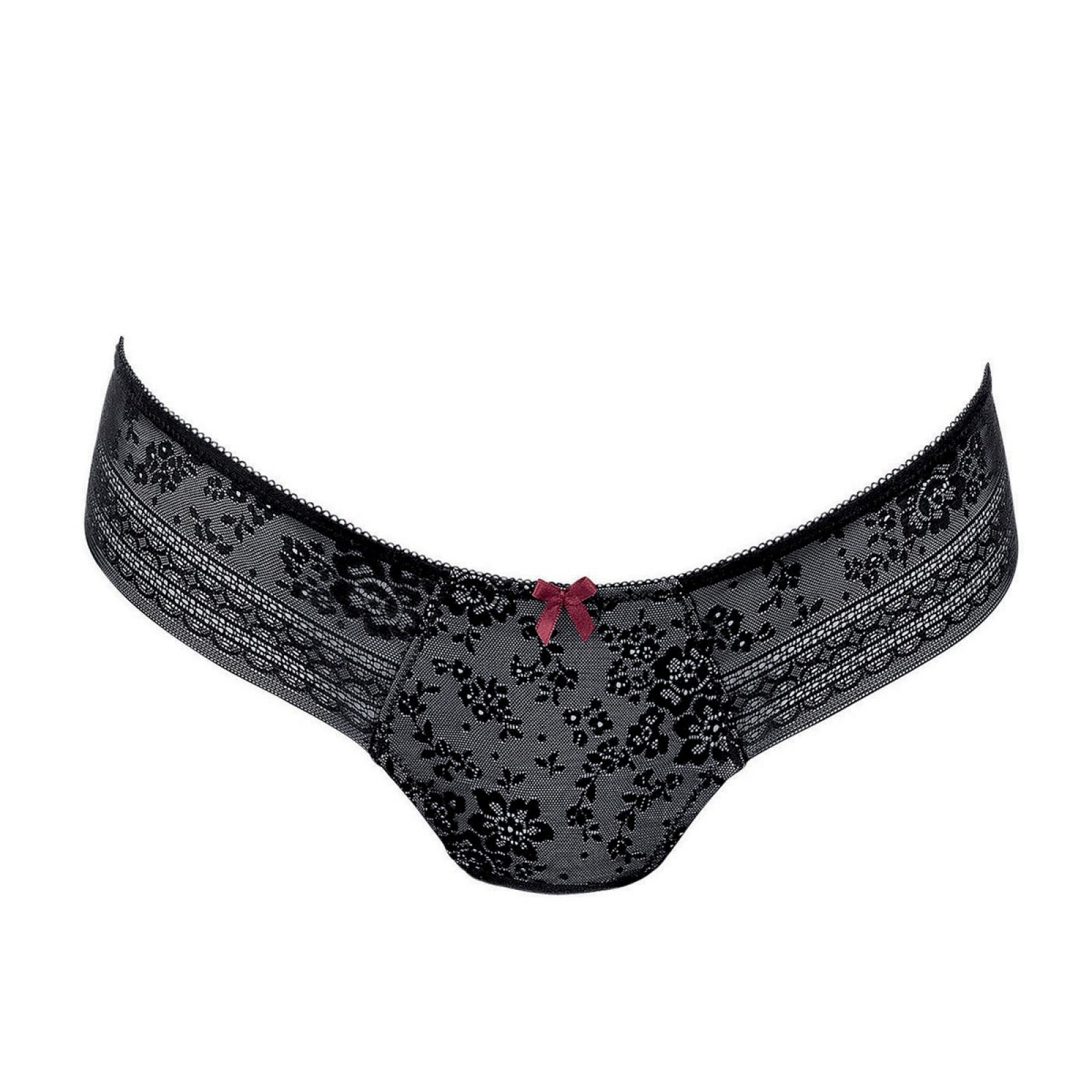 String Rosa Faia Fleur Noir Effetdesoi