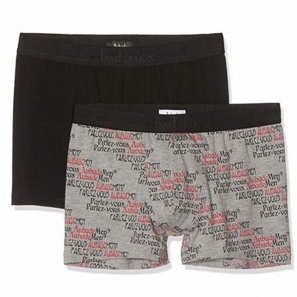 Aubade Men Pack 2 Boxers Homme Parlez vous Aubade Effetdesoi