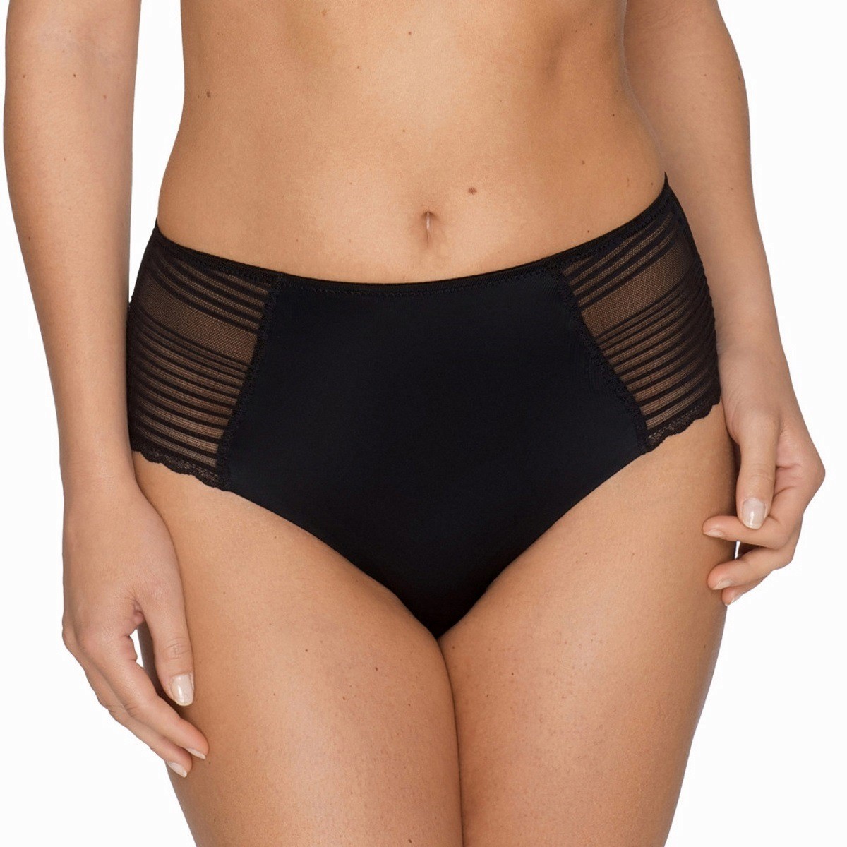PRIMA DONNA TWIST Culotte Haute Trésor Noir Effetdesoi PRIMA DONNA TWIST Culotte Haute Trésor Noir Effetdesoi
